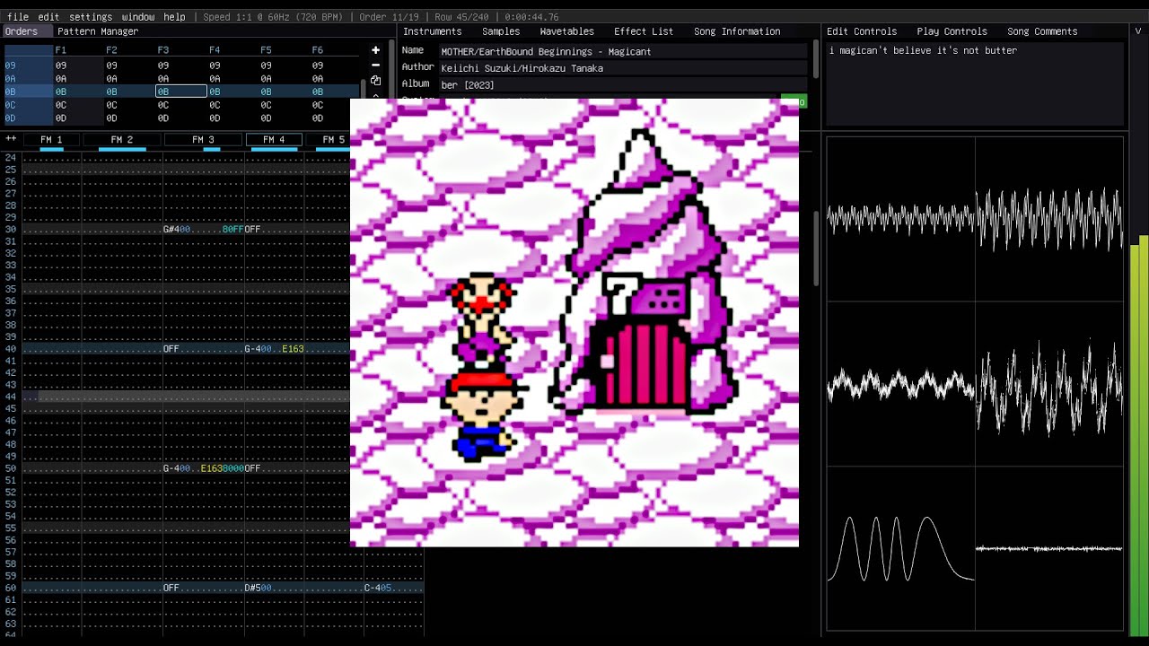 MOTHER / EarthBound Beginnings - Magicant (Furnace Tracker YM2612 ...