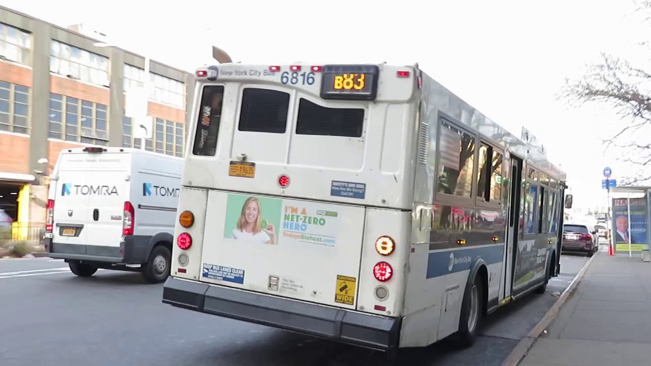 MTA NYCT Bus: 2007 Daimler Chrysler Orion VII Hybrid Old Gen plus #6816 ...
