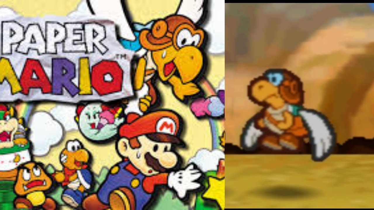 paper mario 64 ( parte 9 ) parakarry se une a la fiesta - YouTube