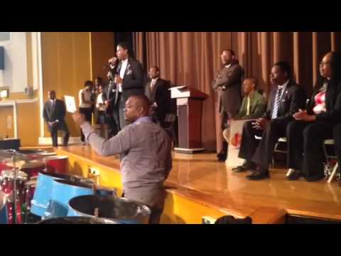 Meyer Levin School Assembly for Gama Droiville - YouTube