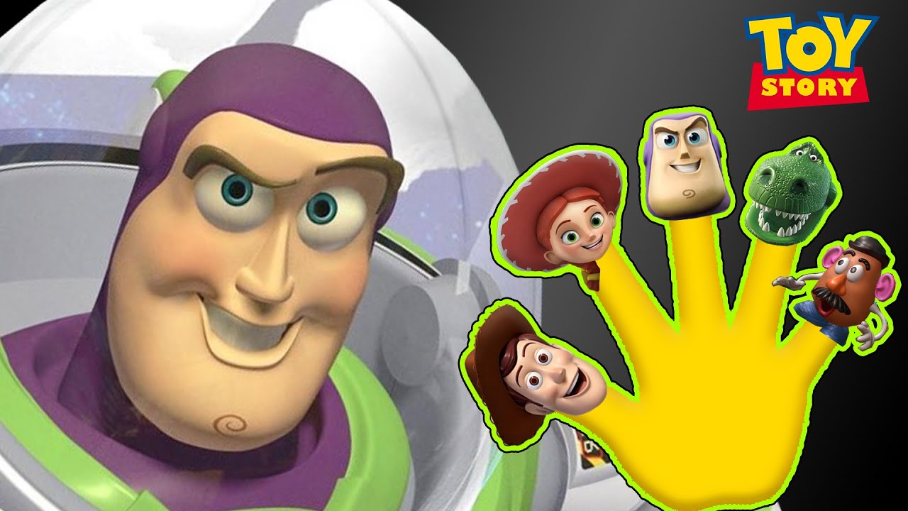Toy story finger family song nursery rhymes | Daddy finger Toy Story ...