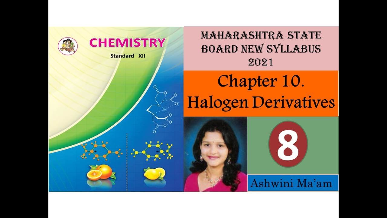 Halogen Derivatives class 12 Chapter 10 Maharashtra State Board New ...