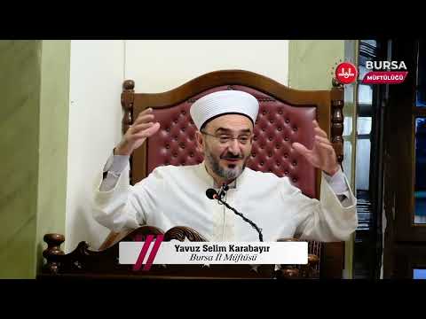 EMİR SULTAN CAMİİ SOHBETLERİ 29.05.2025  Yavuz Selim KARABAYIR (Bursa İl Müftüsü)