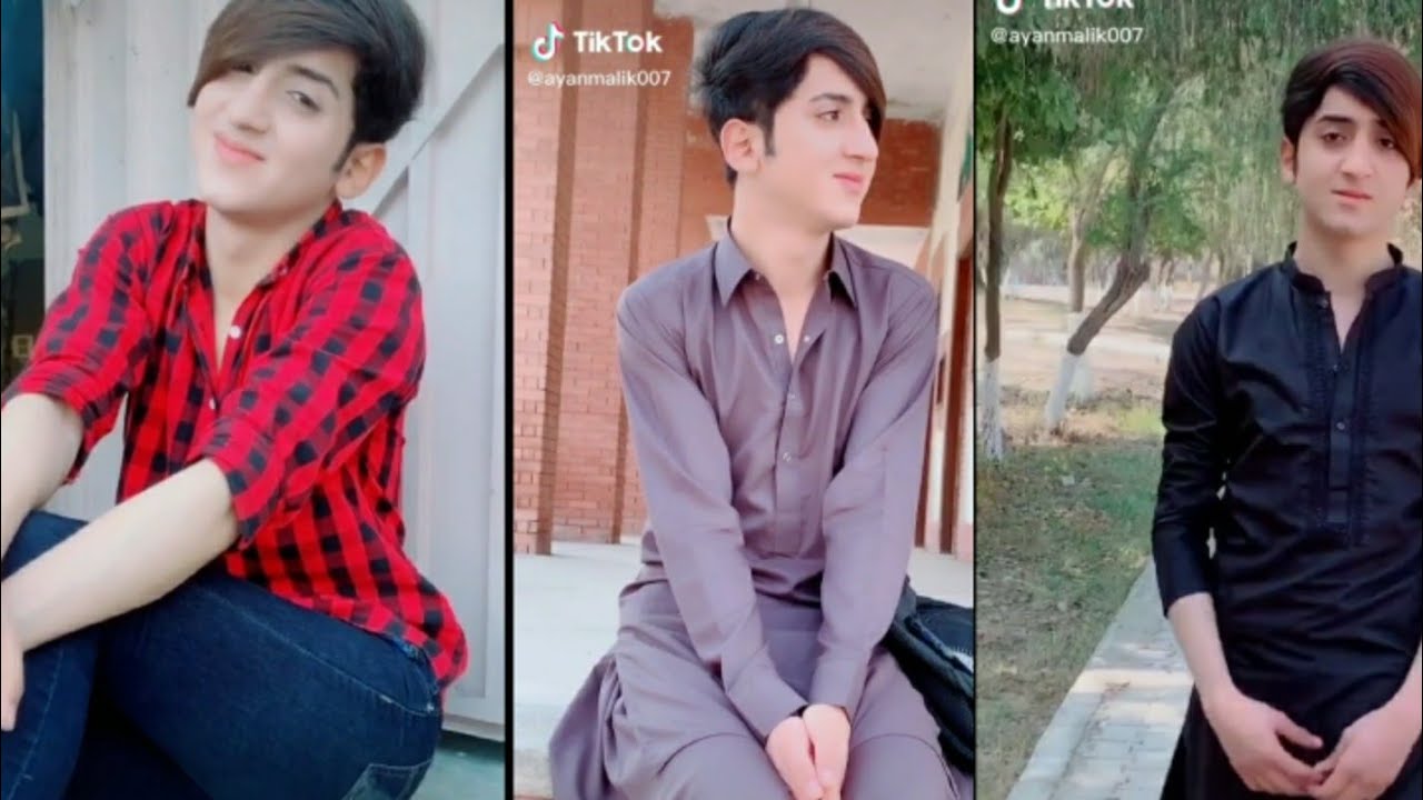 beautiful pakistan boy ayan malik most viral tik tok videos e - YouTube