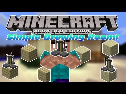 Simple Brewing Room: Minecraft Xbox 360: Cool Builds Showcase - YouTube
