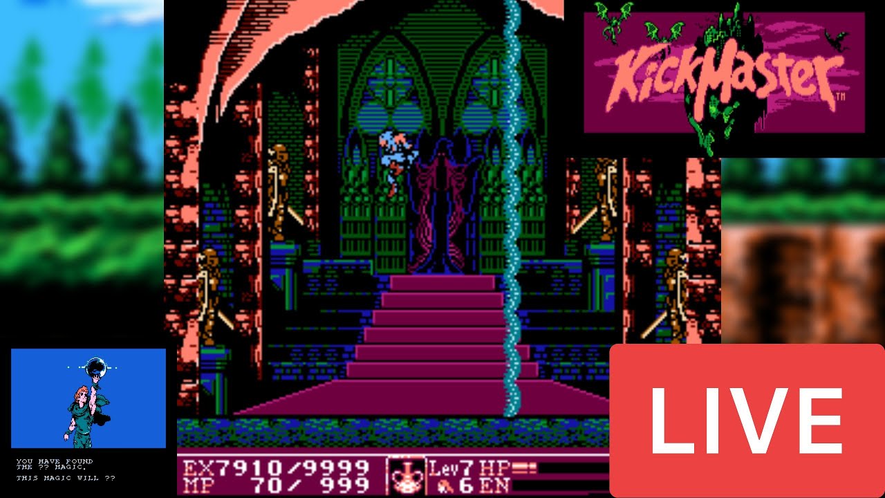Kick Master Famicom เกมนี้จะผ่านหรือไม่? - YouTube