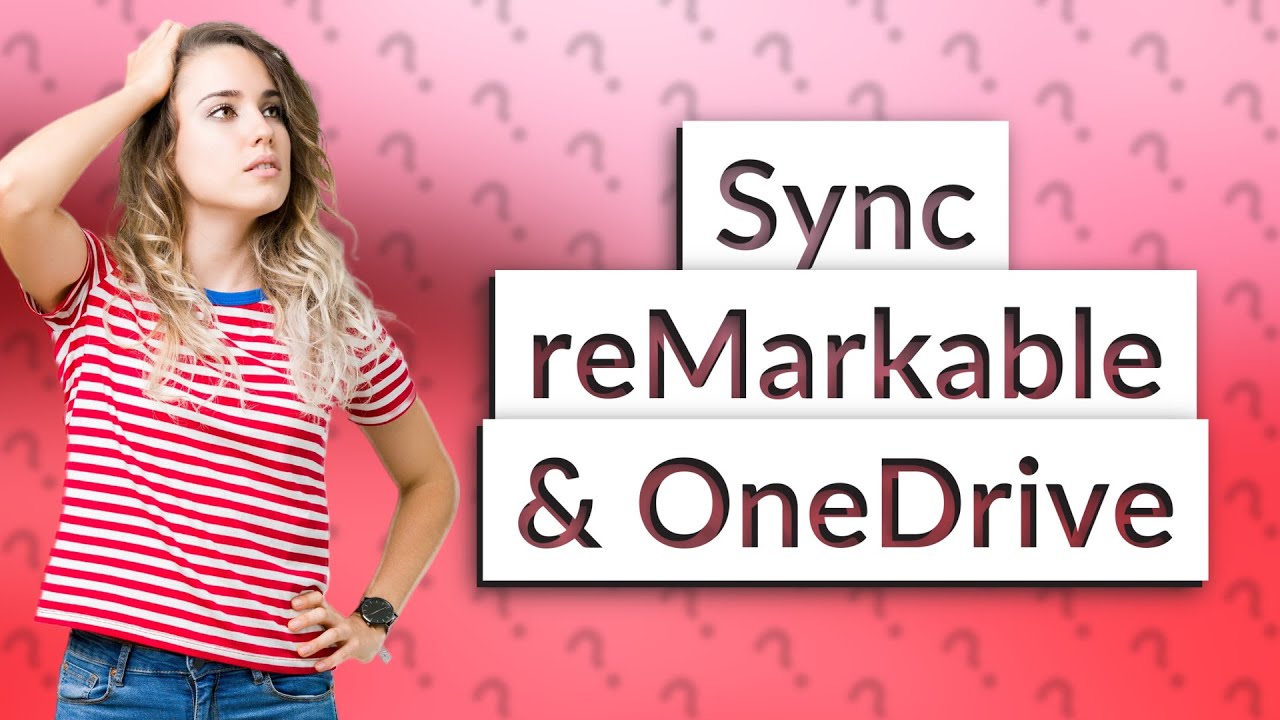 Can reMarkable Sync with OneDrive? - YouTube