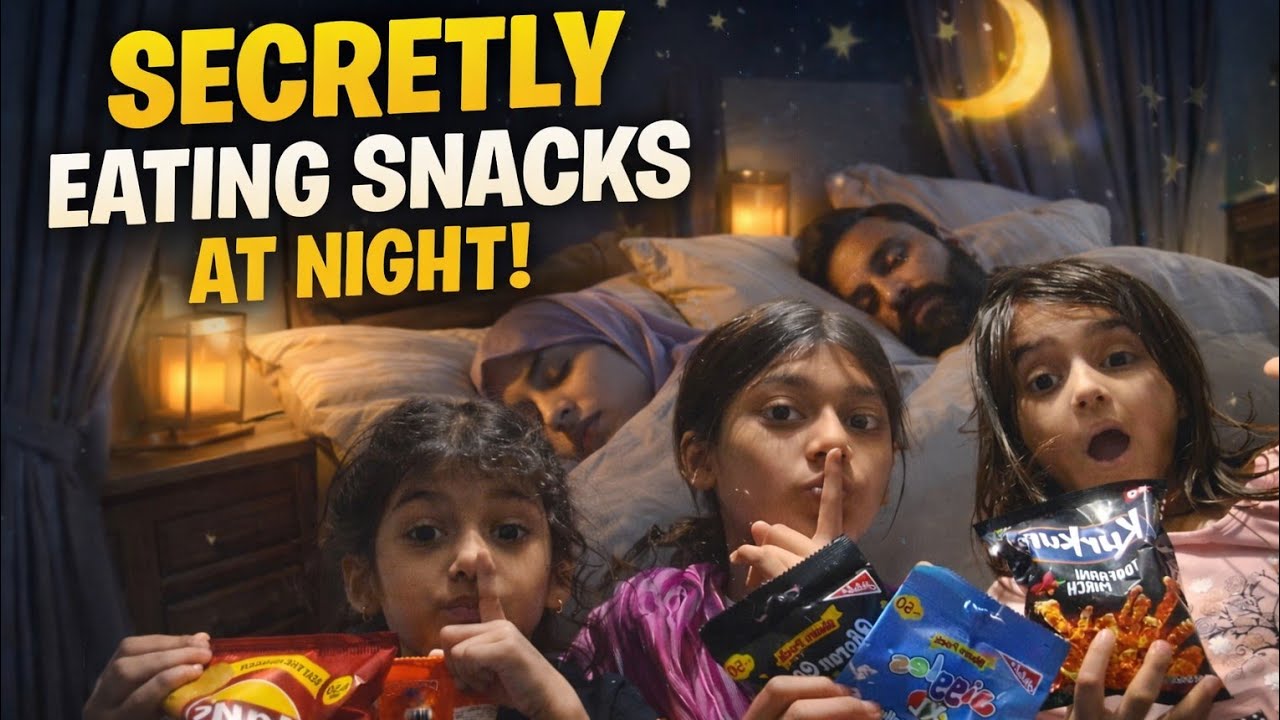 So Rahi Thi Aur Hum Chup Kar Snacks Kha Rahe Thay 😳🤫 - YouTube