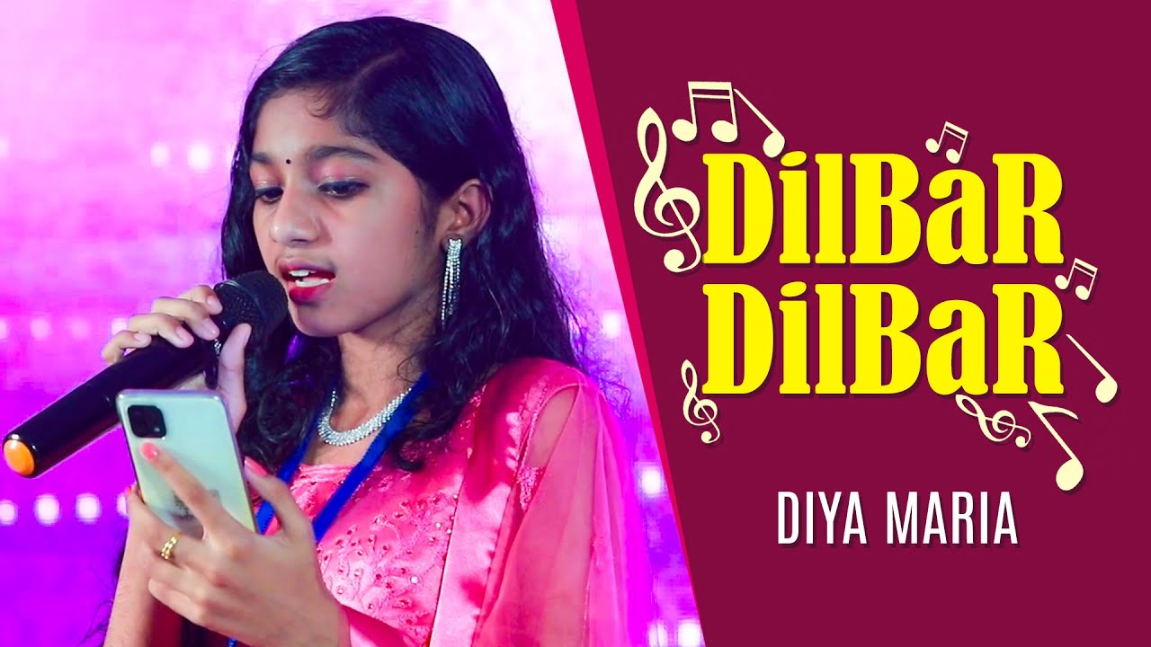 Dilbar Dilbar | Diya Maria | Live Stage Perfomance | Keframez ...