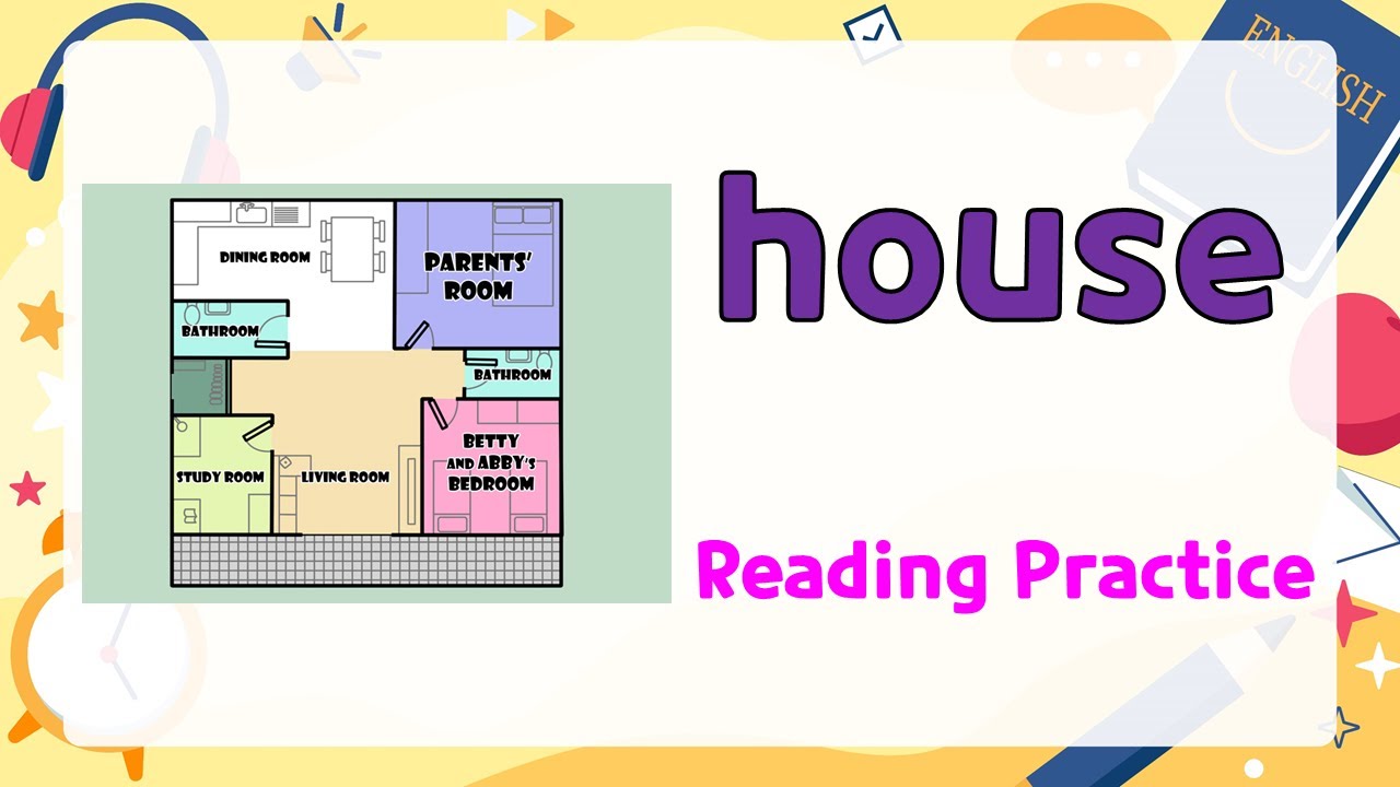 Betty's Stories | 2. House | Reading Practice for Kids - YouTube
