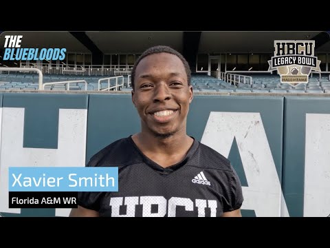 2023 HBCU Legacy Bowl: Xavier Smith (Florida A&M WR) Interview | The ...