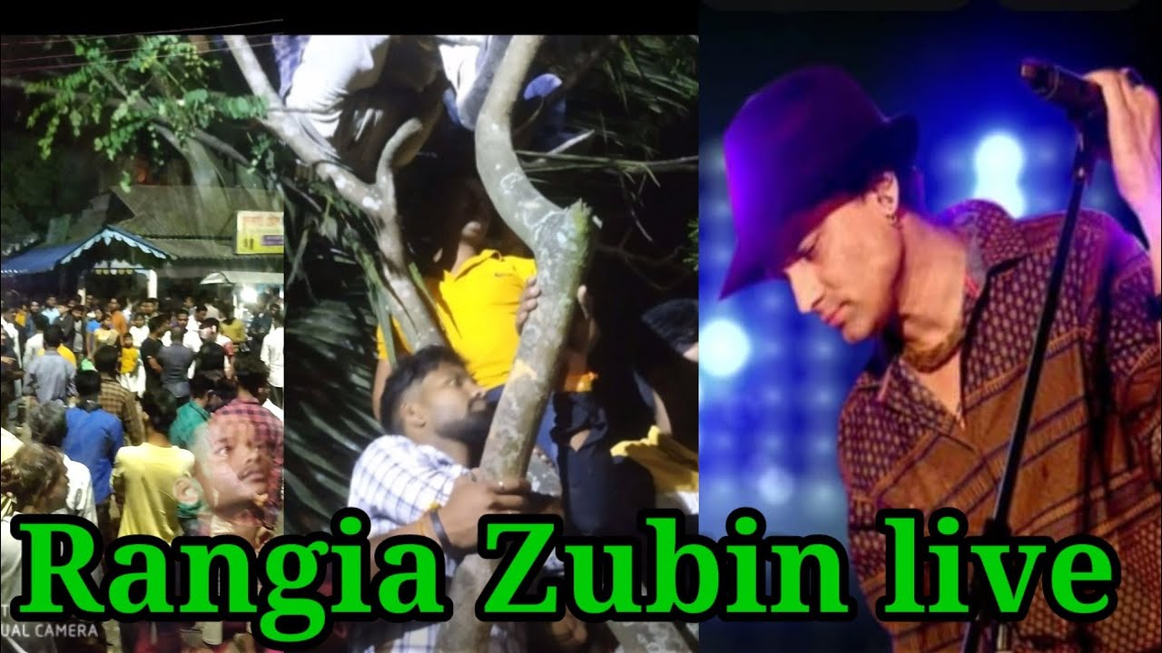 Zubeen da live Rongia - YouTube