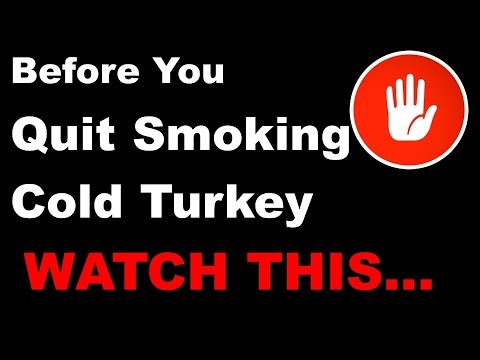 Quitting Smoking Cold Turkey - YouTube