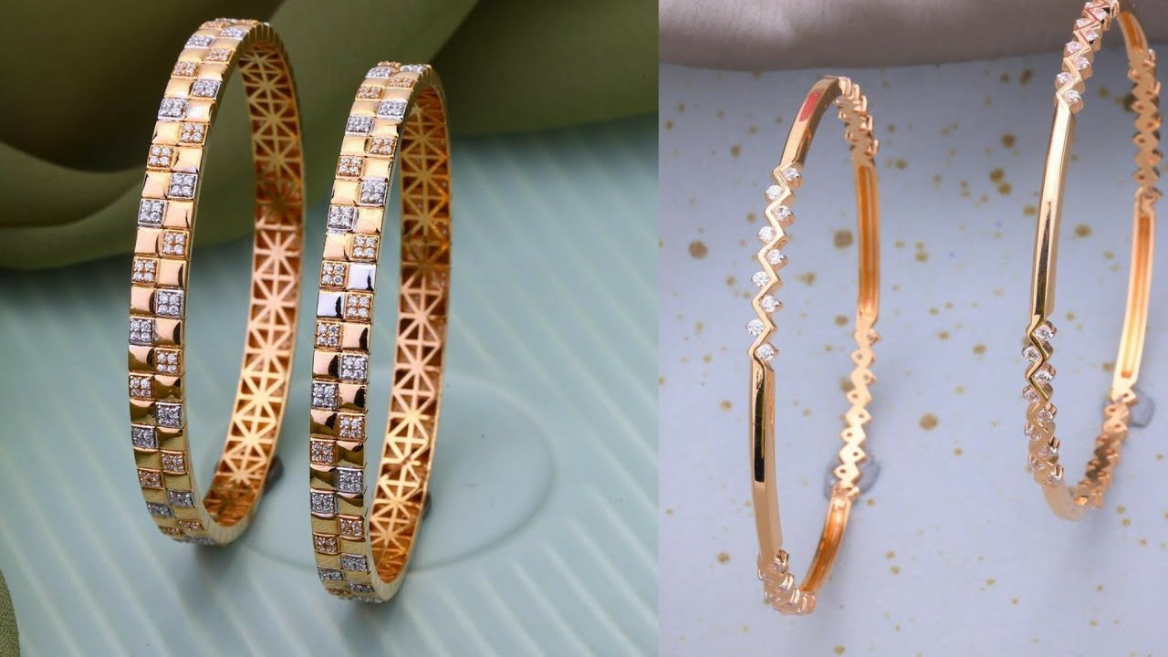 new gold design bangles design @Dr_Nisha_Baloch - YouTube