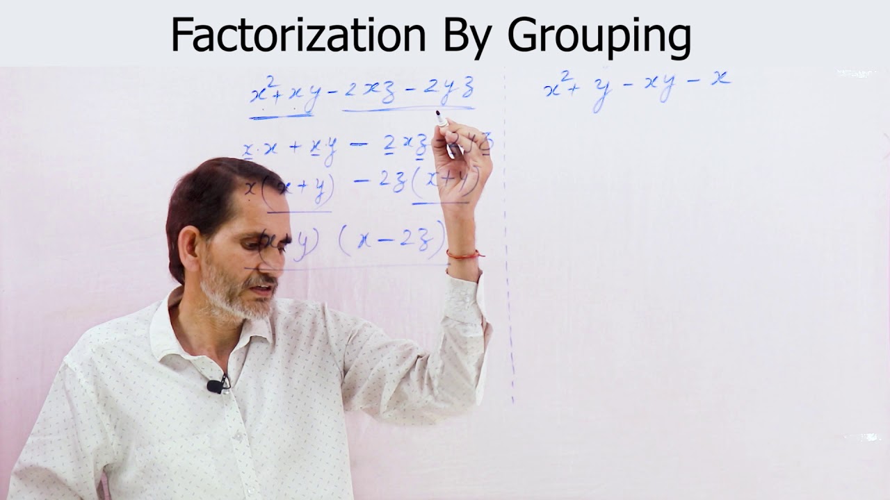 Factorization by Grouping - YouTube