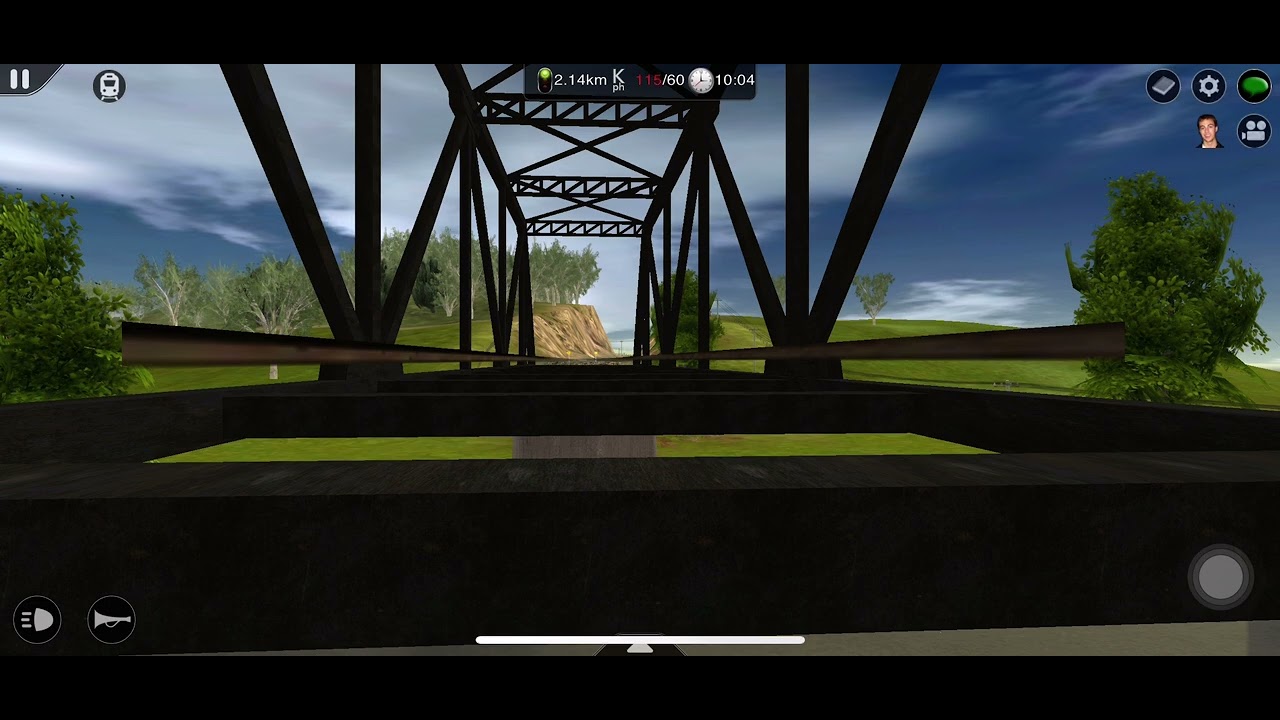 trainz 2 runs over camera - YouTube