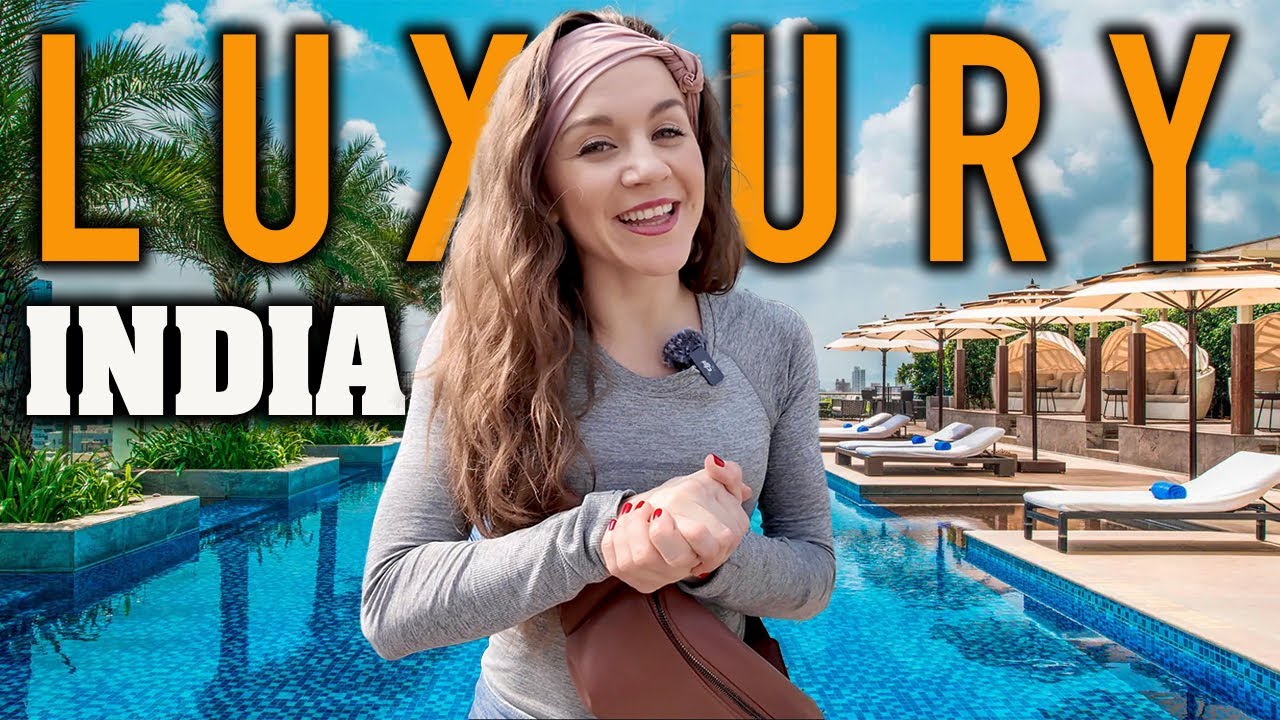 Inside India's ₹30,000 LUXURY HOTEL😱 | Exploring the RICH side of India ...