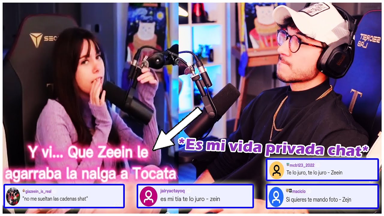 IJenz expone a Zein con Tocata - Zein se vacila por sus frases🤣 - YouTube