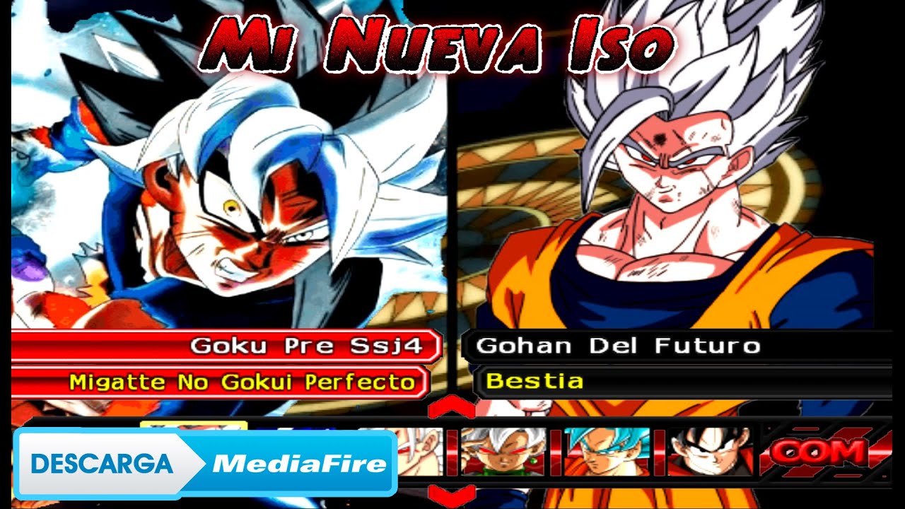 Finalmente mi nueva iso Rare mods V2 2024 | Dragon Ball Z Budokai ...