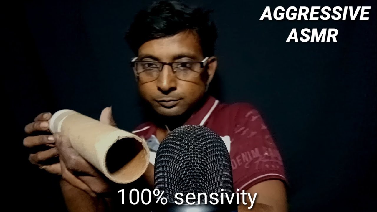 ASMR Fast And Aggressive ASMR At 100% Sensitivity ⚡ - YouTube