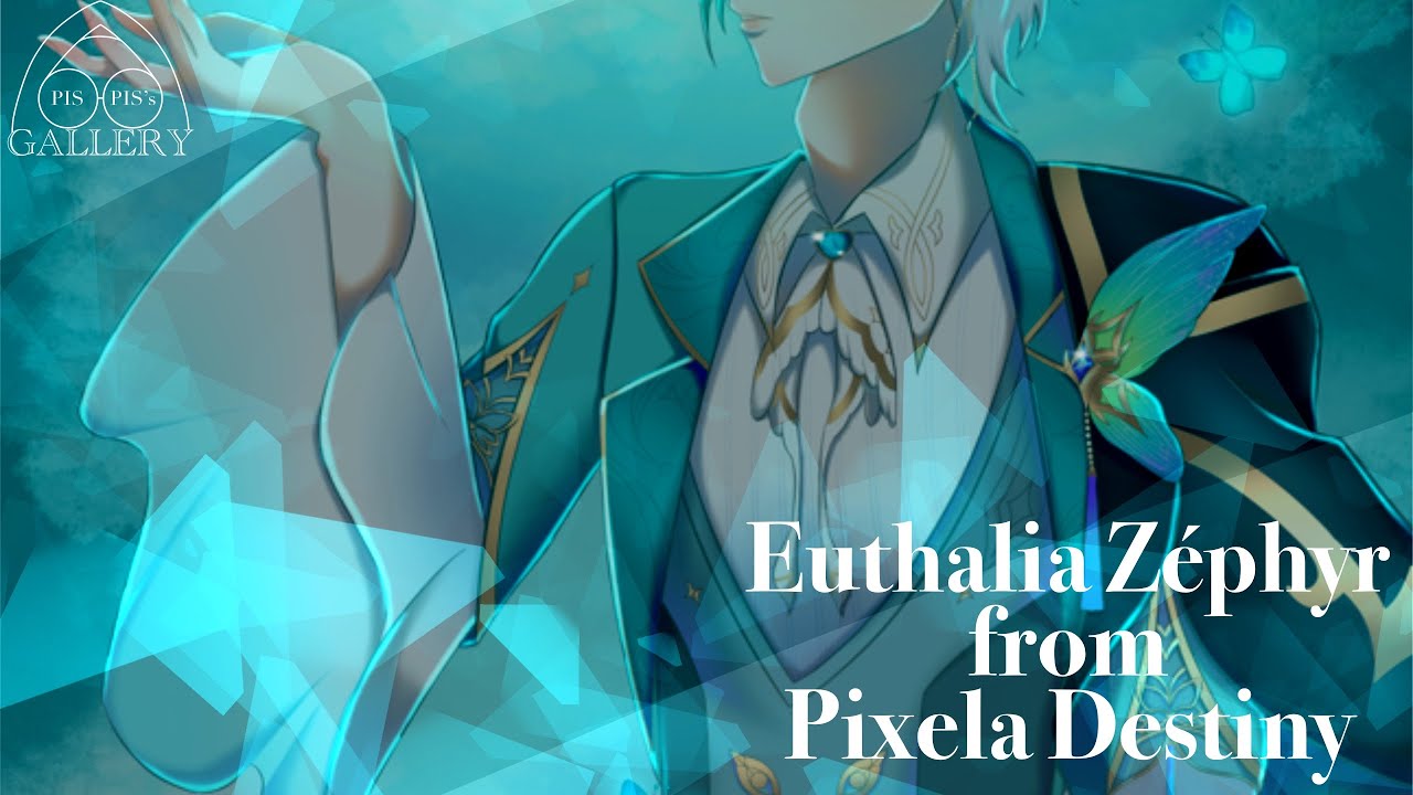 | SPEEDPAINT!! | Euthalia Zéphyr from Pixela Destiny - YouTube