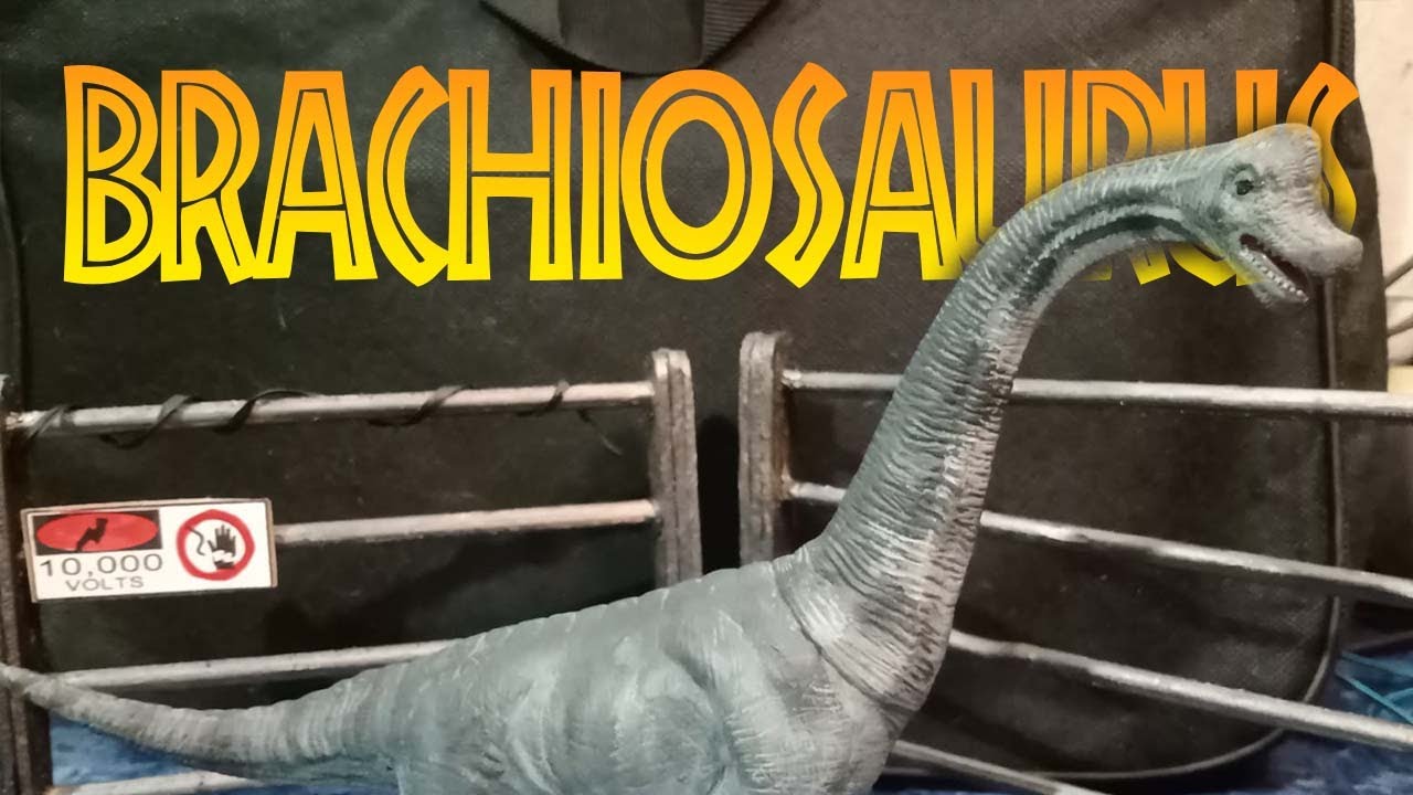 Brachiosaurus Repaint ll (Jurassic Park Dinosaur Repaint) - YouTube