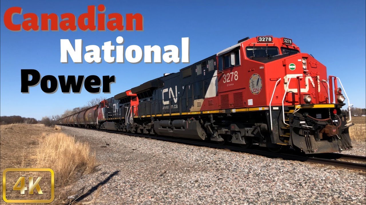 Canadian National Power | Hinckley Subdivision - YouTube