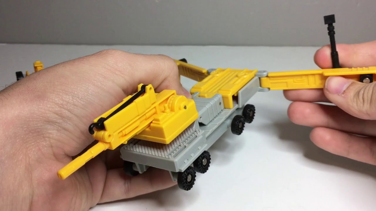 Transformers Generation 1 ERECTOR Review - YouTube