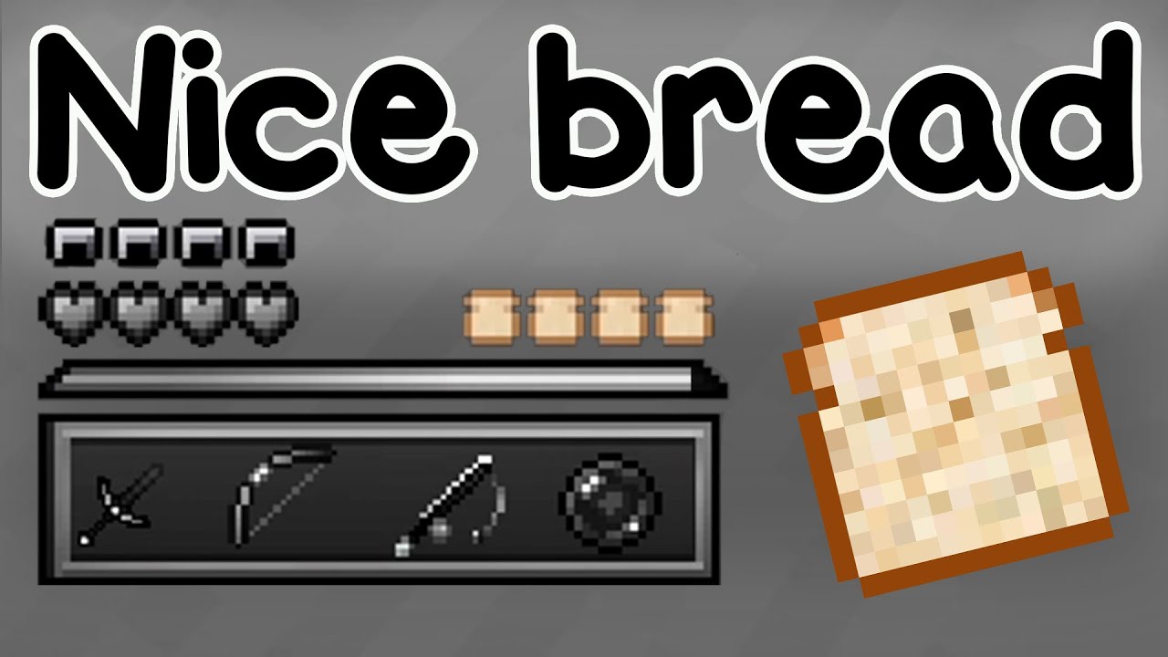 Nice bread 32x | Minecraft texture pack release / showcase ~ Black ...
