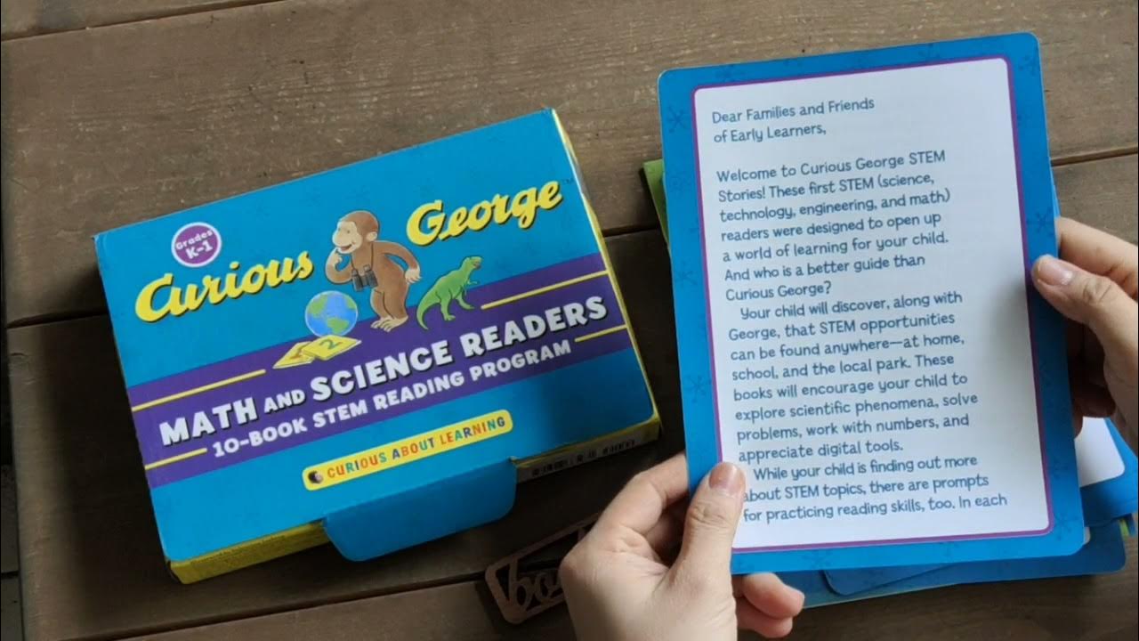 Curious George Math and Science Readers set - YouTube