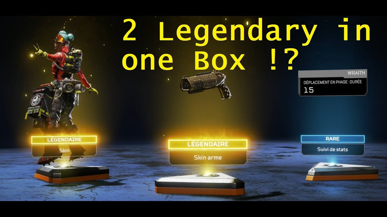 Apex Legends - Openning 300+ Apex Loot Box ! Wraith's Knife ? - YouTube
