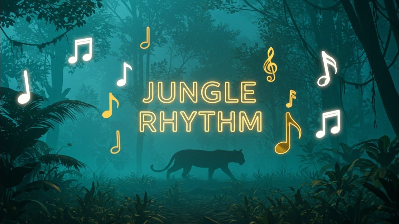 Jungle rythm🎶 / Spirit of Deep Jungle 4K 🎬/ New Official Music and ...