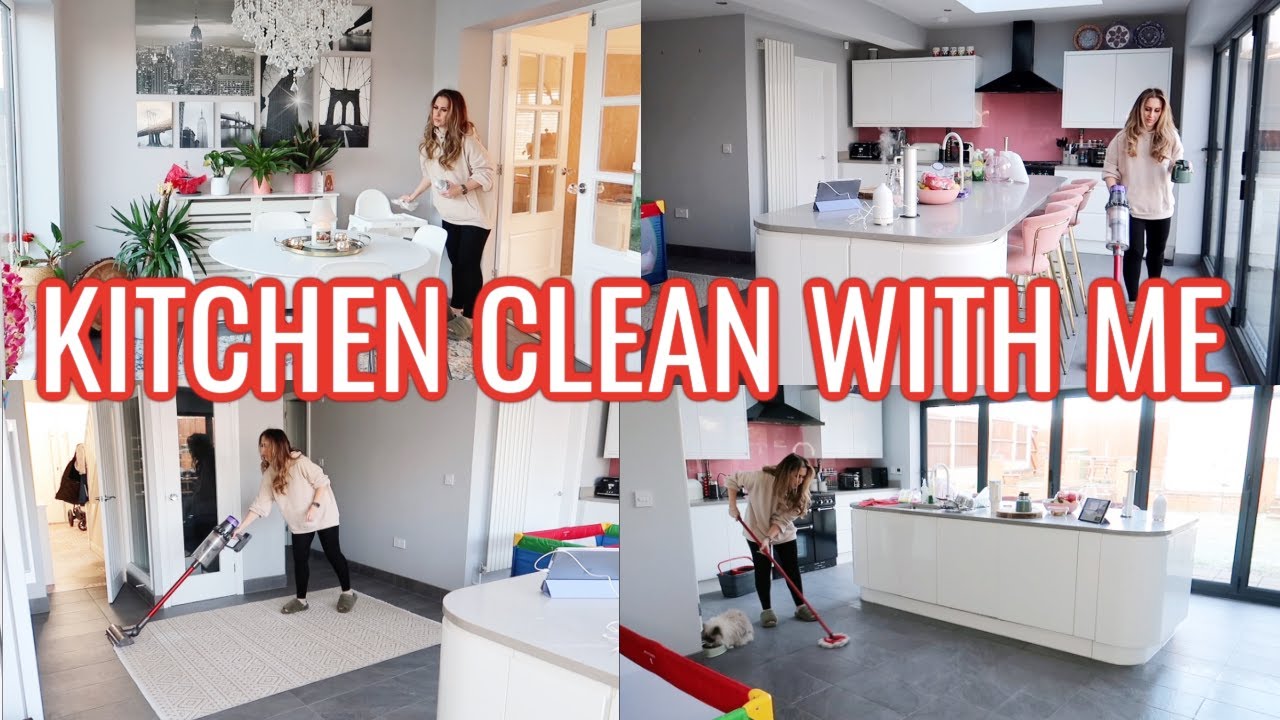 Kitchen Cleaning Motivation // Speed Clean With Me 2025 - YouTube