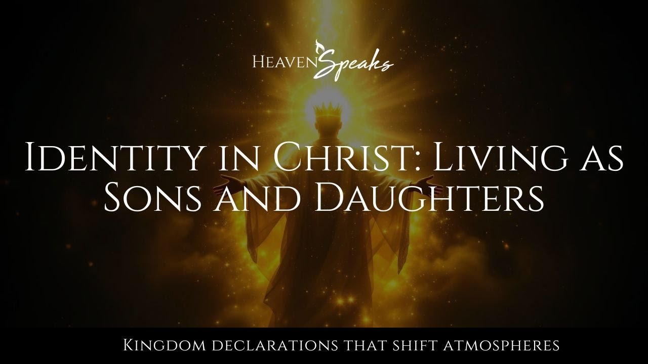 Identity in Christ: Living as Sons & Daughters | Kingdom Declarations ...