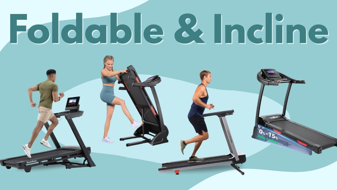 5 Best FOLDING Treadmill With INCLINE (2026) | Affordable Treadmill ...