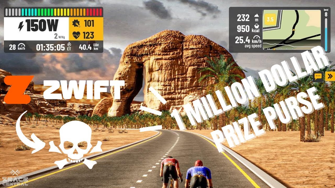 The BIGGEST Race in VIRTUAL CYCLING! - YouTube