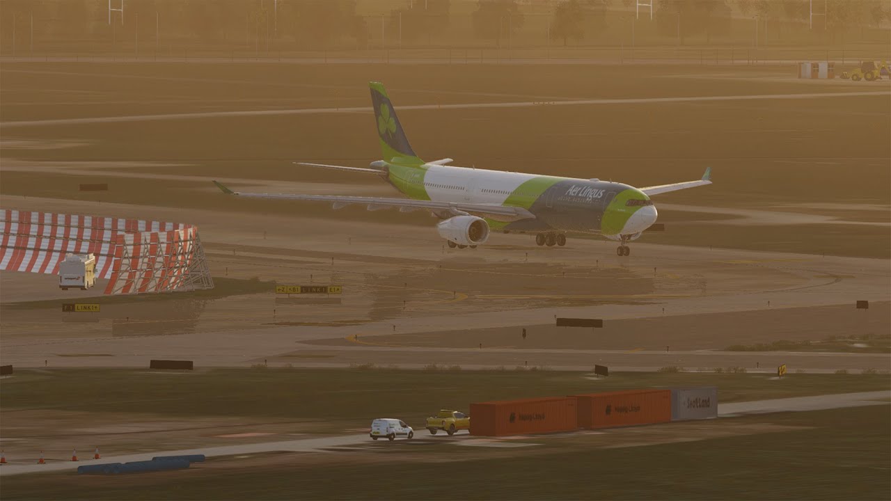 Aer Lingus 'Green Spirit' A330 - X-Plane 12 - YouTube