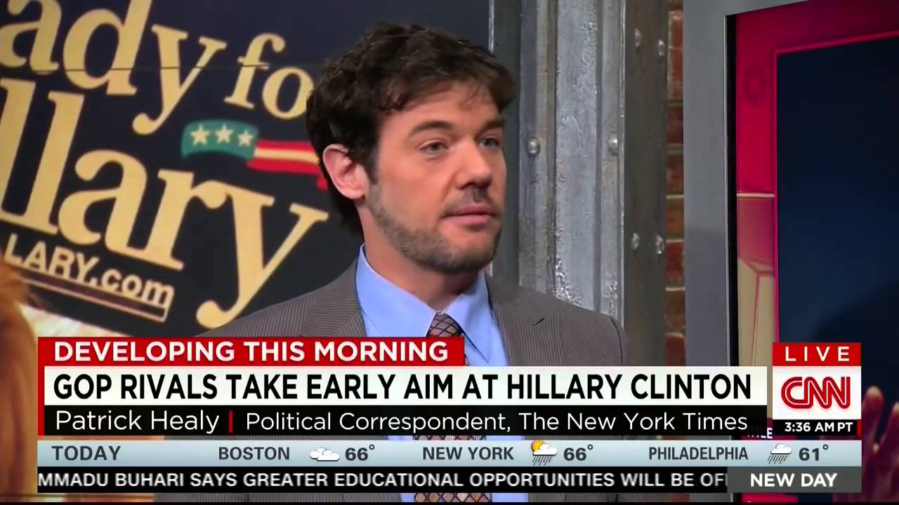 NYT's Patrick Healey: Foreign Policy Will "Absolutely" Be A Problem For ...