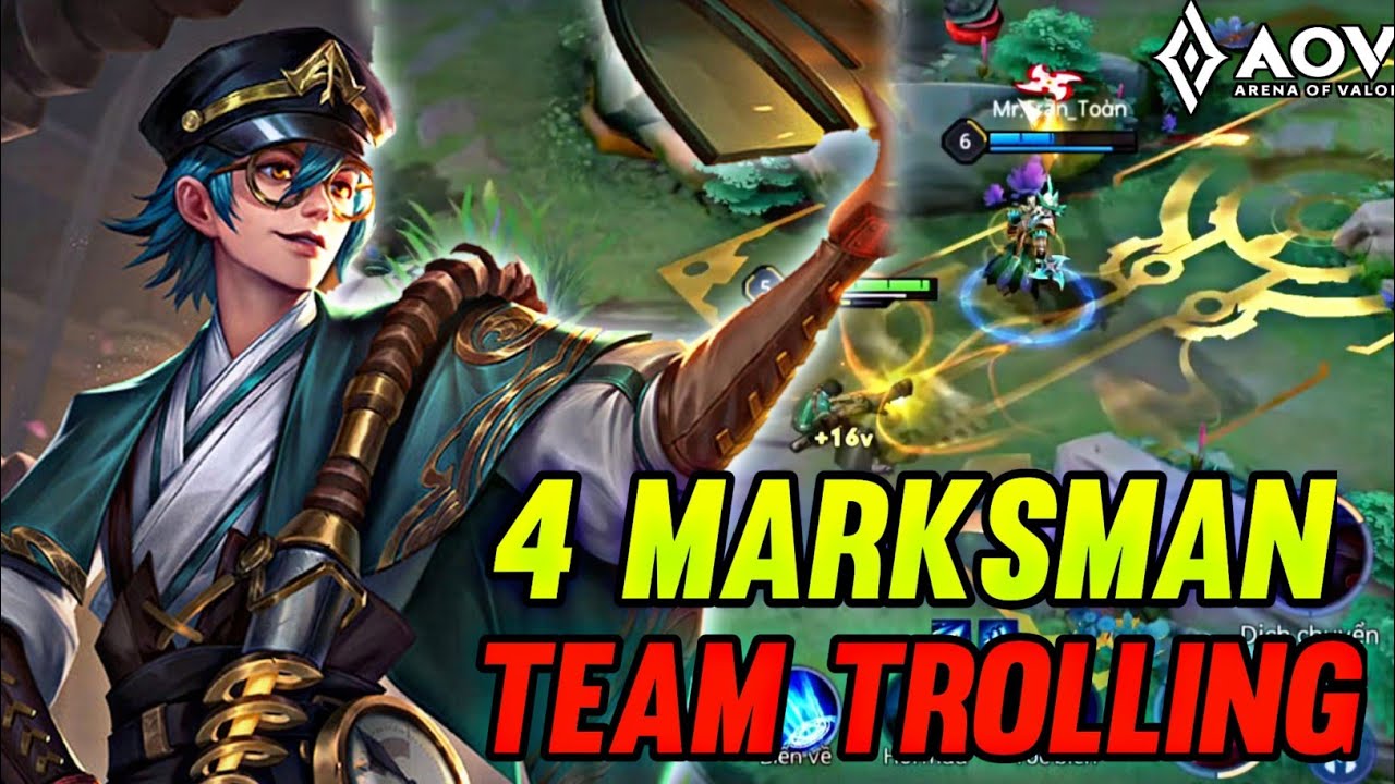 AoV : THORNE GAMEPLAY 4 MARKSMAN - ARENA OF VALOR - YouTube