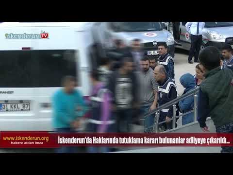Haklarında yakalama kararı bulunan on kişi adliyede…