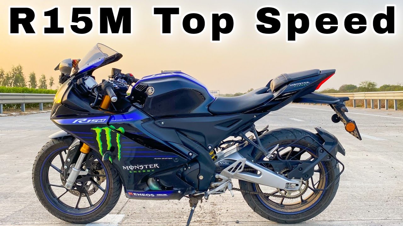 R15M Top Speed | R15m Monster Edition | Akshay gayakwad - YouTube