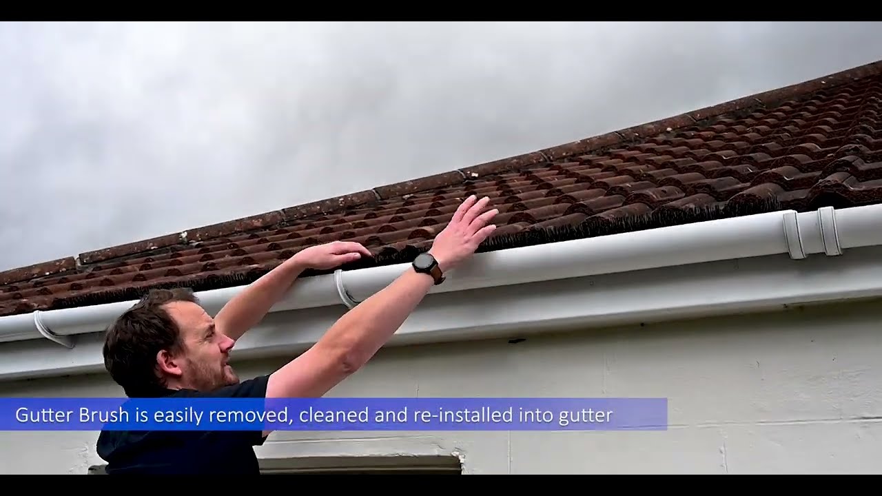 GBHB - Gutter Brush In Use - YouTube