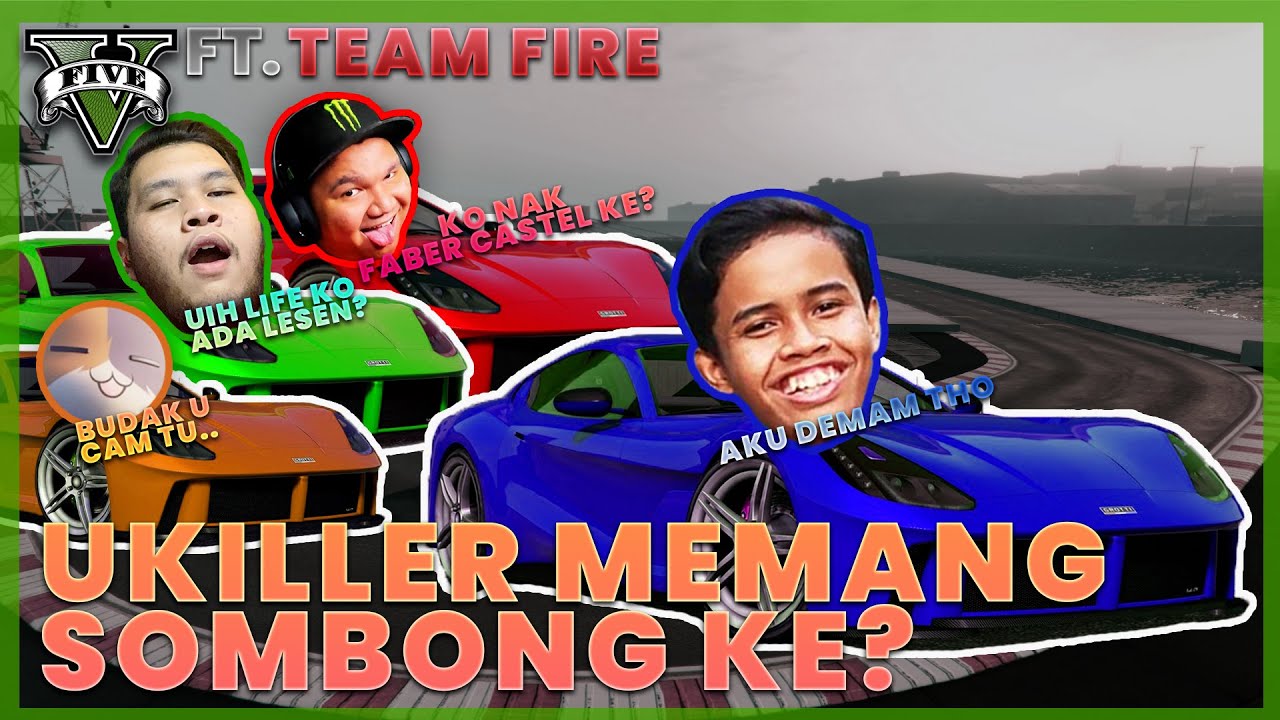 🤢SERIOUS AH UKILLER MENGAKU DIE SOMBONG!?!?!?!🤬 - GTA V (MALAYSIA) W ...