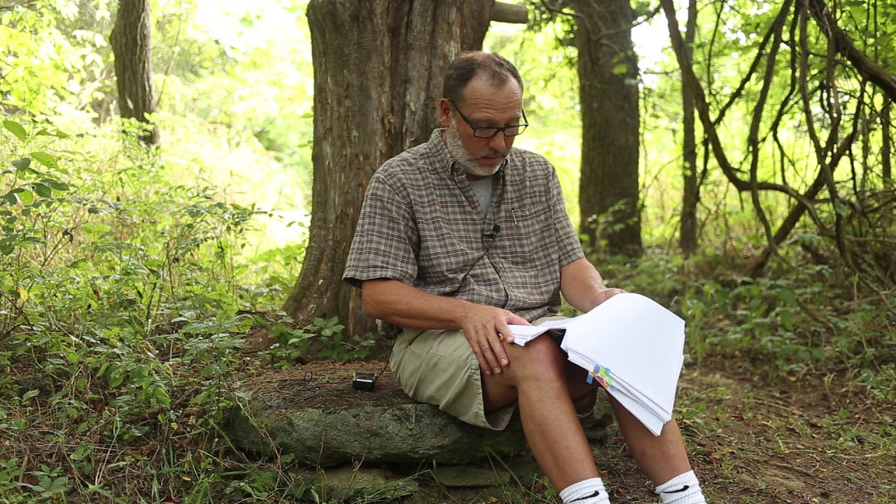 Maurice Manning reads "An Old Track in the Woods" - YouTube