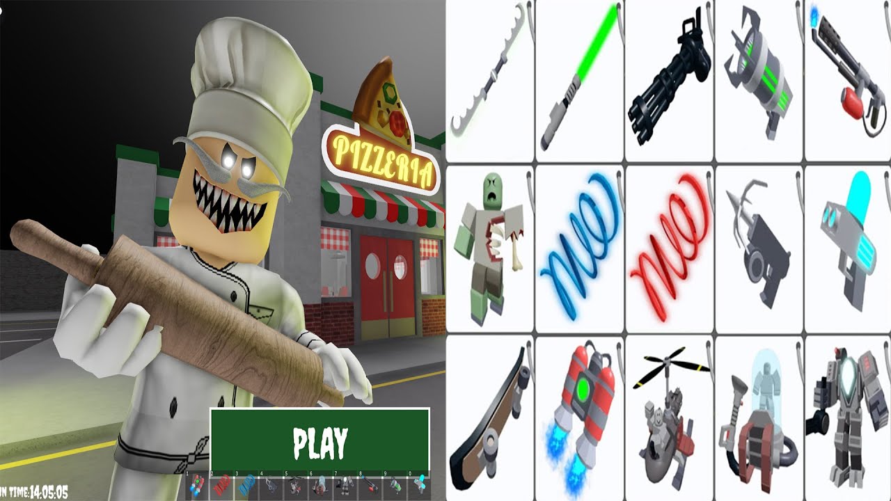Escape Papa Pizza's Pizzeria! - All Powers Unlocked: Skate,Spid Coil ...