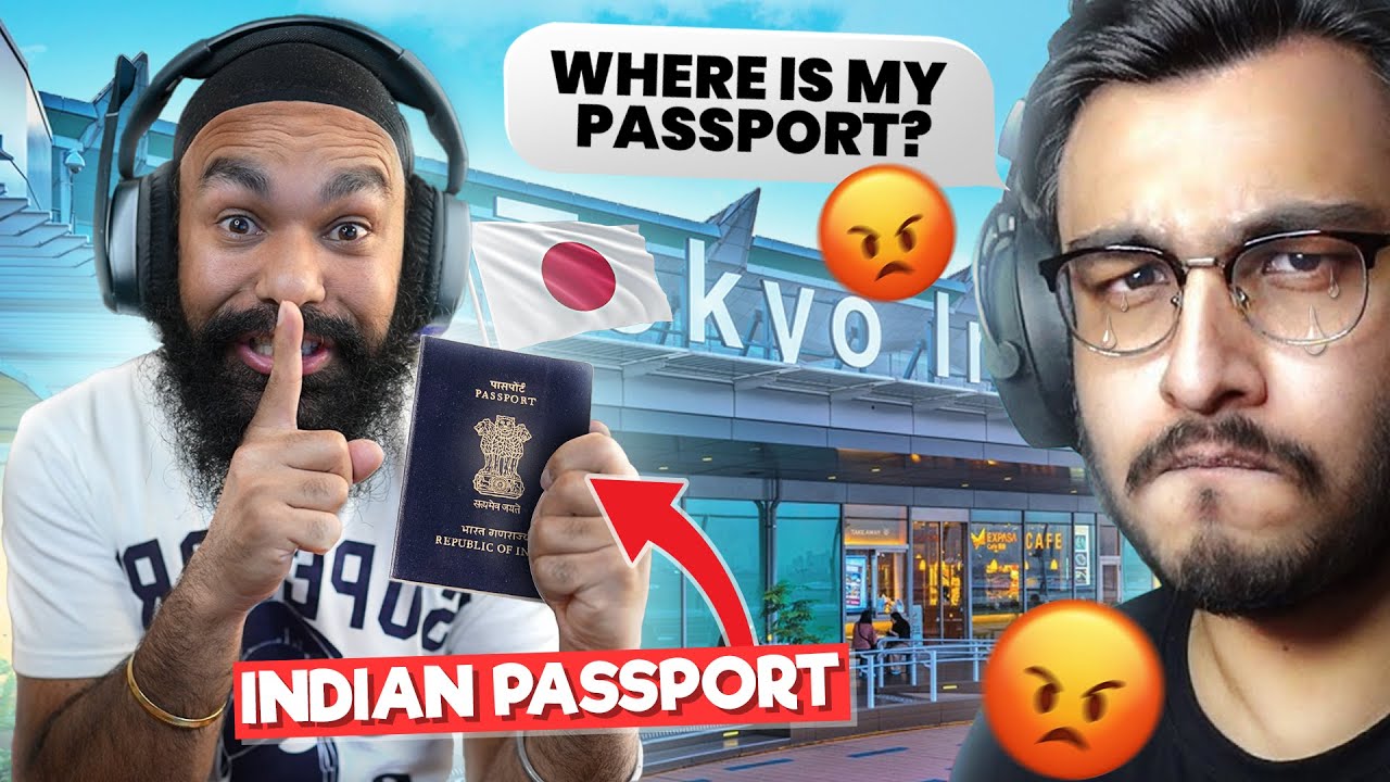 STEALING RAWKNEE KI INDIAN PASSPORT IN JAPAN PRANK GONE WRONG 😱 | FIGHT ...