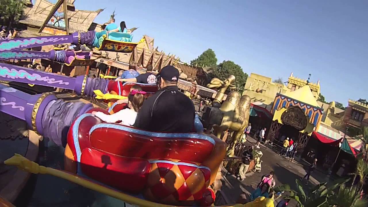 Disney World Magic Carpet Ride Go Pro - YouTube