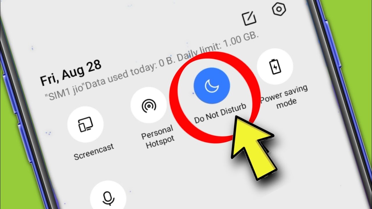 Realme || DND Mode || Do Not Disturb Setting In Android Phones ...
