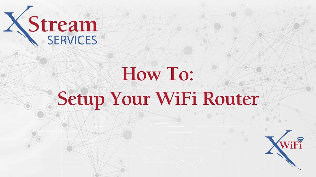 Setting Up Your WiFi Router - YouTube