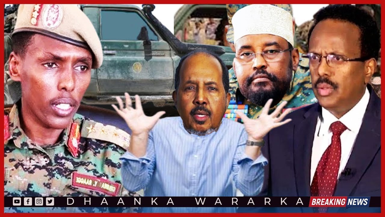 FARXAD Gen Odowaa oo ka dagay Raaskambooni&Axmed Madoobe oo ku wajahan ...